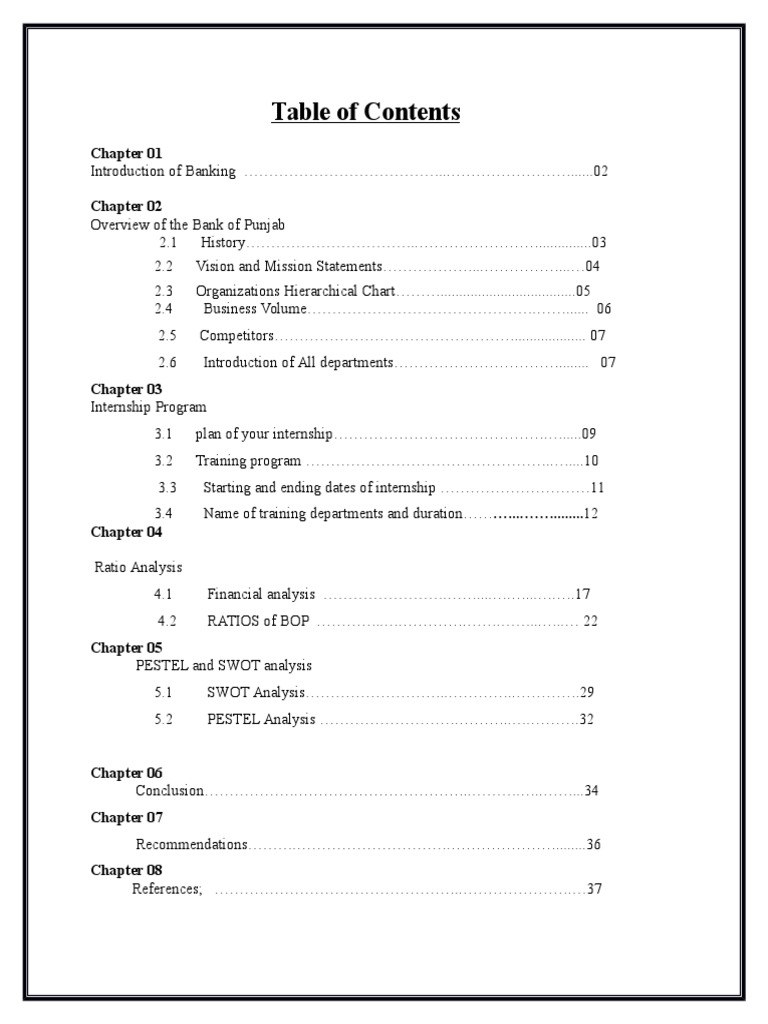 Internship Report | PDF | Cheque | Clearing (Finance)