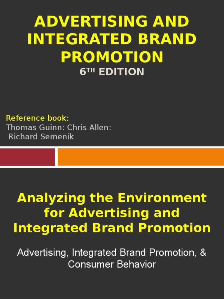 Advertising and Integrated Brand Promotion | PDF | Attitude (Psychology ...