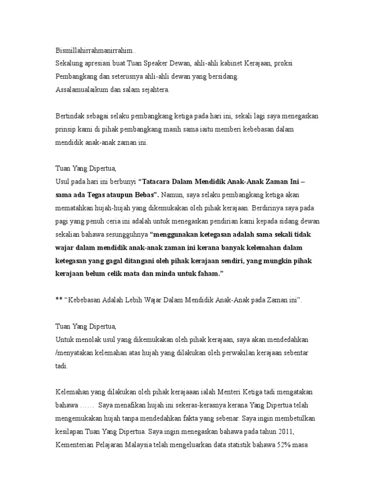 Pembangkang Ketiga | PDF