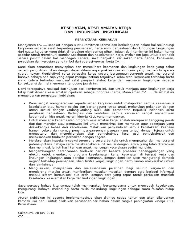 kEBIJAKAN k3ll | PDF