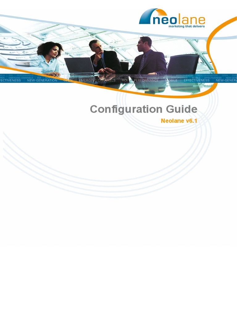 Adobe Campaign Configuration v6.1 en | PDF | Data Model | Xml