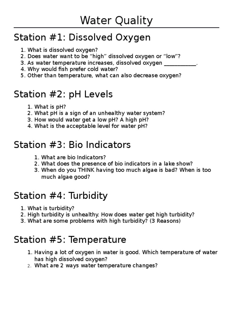 Understanding Water Quality Metrics | PDF | Wellness