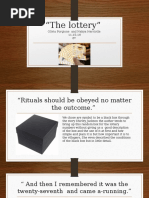 StudySync - Quiz - The Lottery | PDF