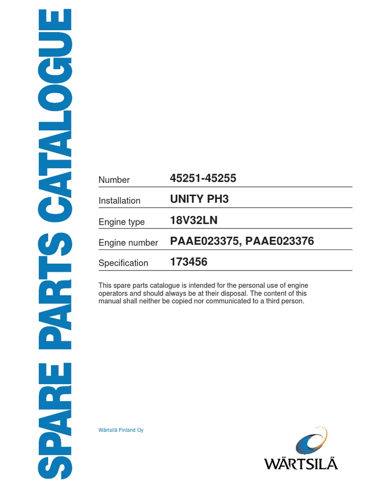 Spare Part Catalouge | PDF | Internal Combustion Engine | Turbocharger
