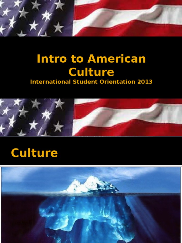 Understanding American Culture for Students | PDF | Culture Of The ...