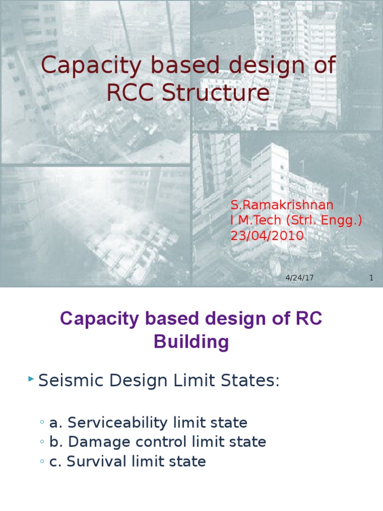 Capacity Based Design | PDF | Strength Of Materials | Deformation ...