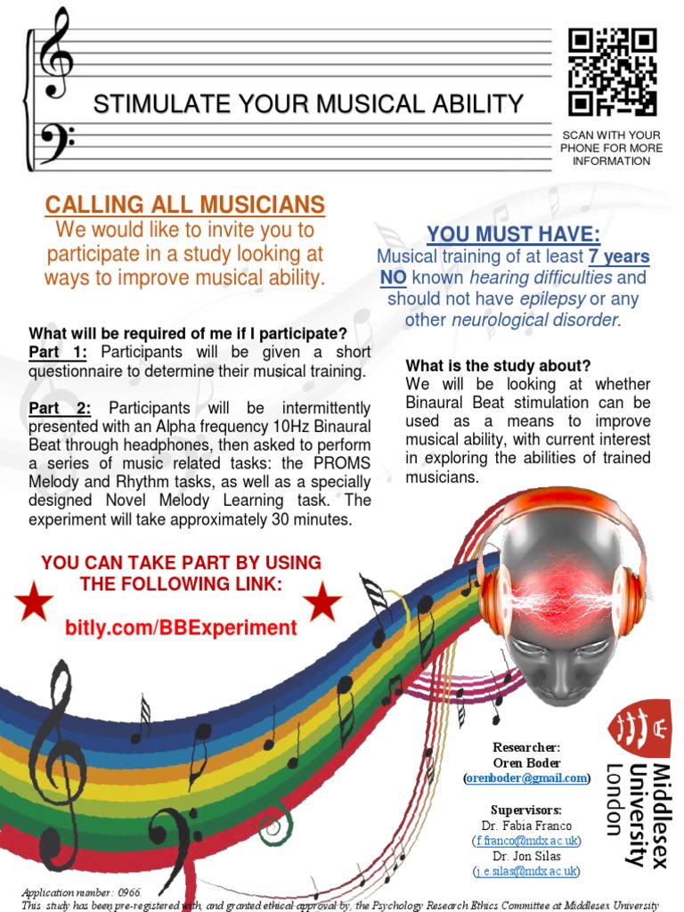 Stimulate Your Musical Ability: Calling All Musicians | PDF ...