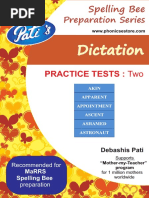 Spelling Bee Study Guide | PDF | Spelling | Nature