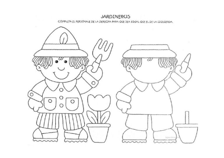 Completa El Dibujo | PDF