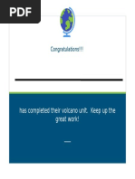 Volcano Model Rubric | PDF