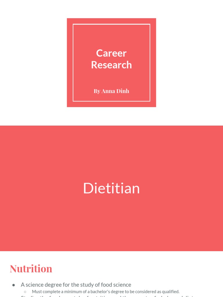 Dietitian | Download Free PDF | Dietitian | Health Sciences
