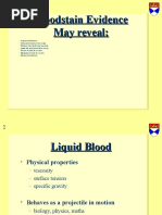 Understanding Blood Spatter Types | PDF | Blood | Drop (Liquid)