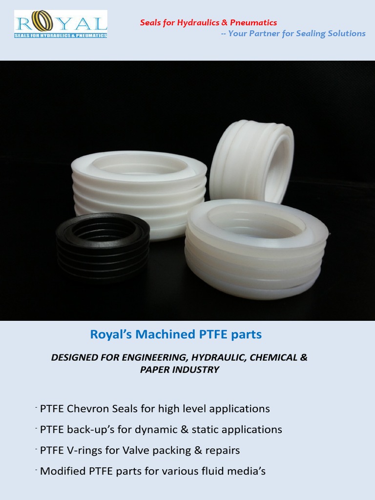 PTFE Vee Packings - Royal PDF | PDF