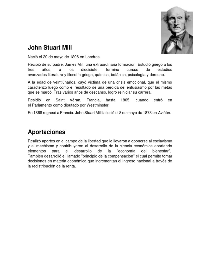John Stuart Mill | PDF