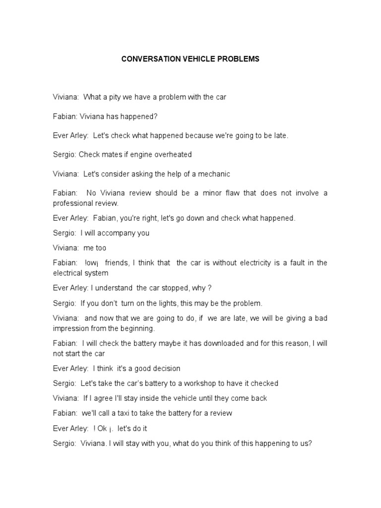 Car Electrical Issue Discussion | PDF
