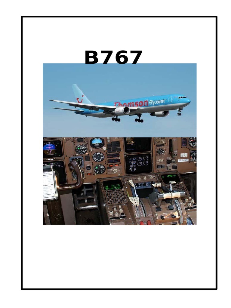 Boeing 767 300 Landing Gear | PDF | Landing Gear | Rudder