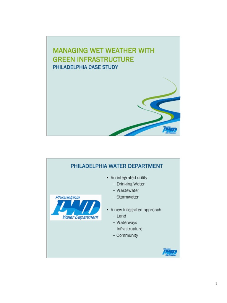Green Infrastructure - Philadelphia | Download Free PDF | Green ...