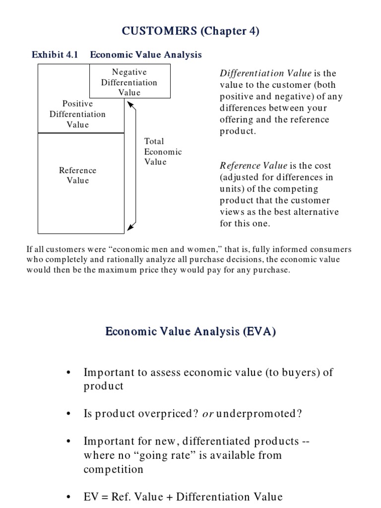 CUSTOMERS (Chapter 4) | PDF | Product (Business) | Value (Economics)
