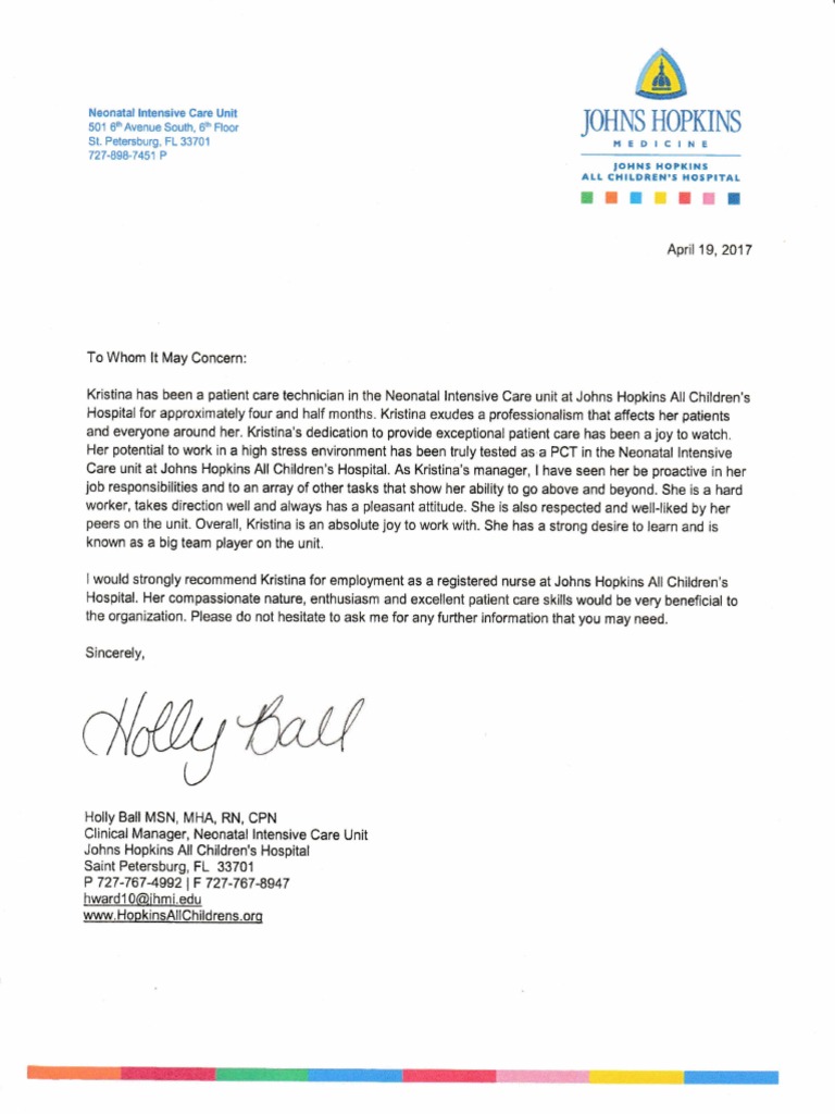 Letter of Recommendation - Jhach | PDF