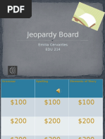 Grammar Jeopardy Review | PDF | Part Of Speech | Verb