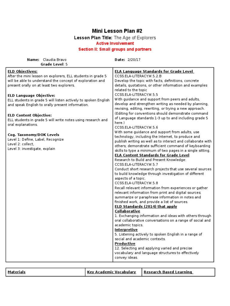 Edu 536 Lesson 2 | PDF | Language Development | Reading Comprehension