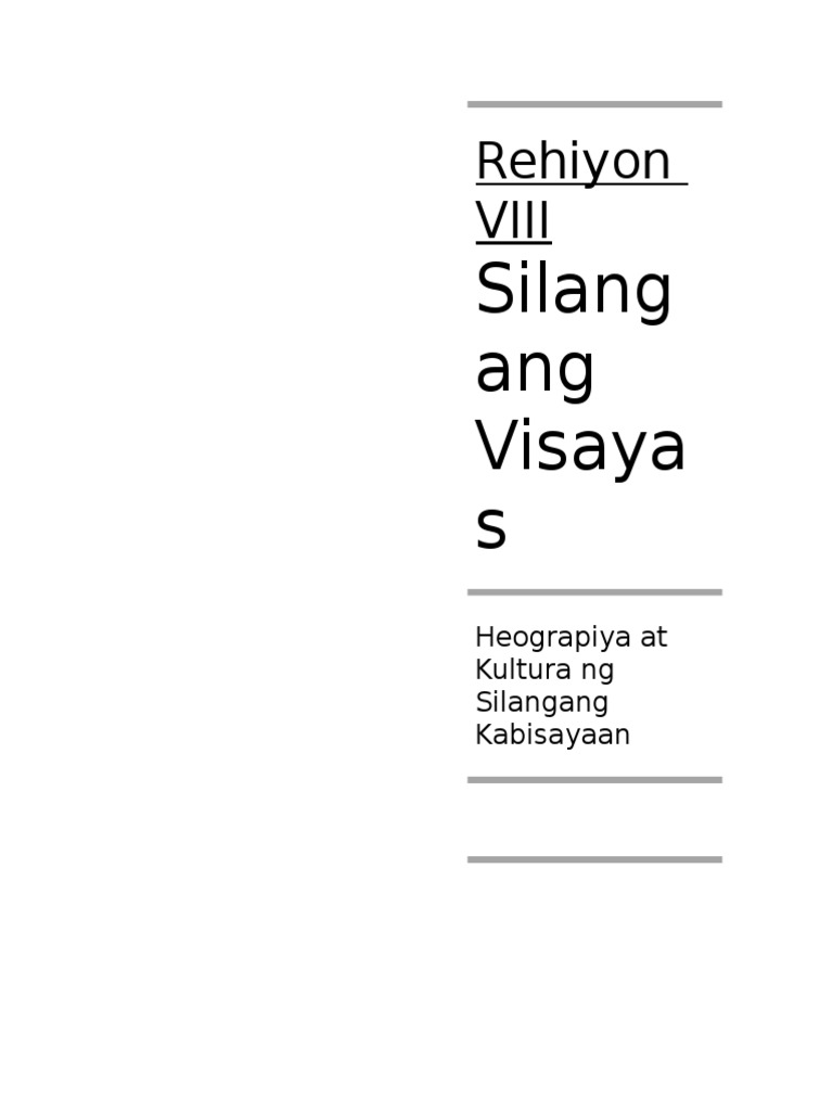 Rehiyon VIII | PDF