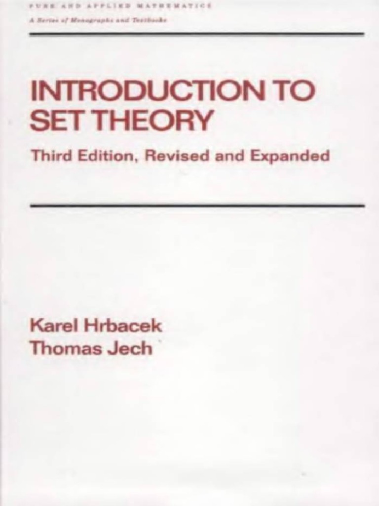 Set Theory | PDF