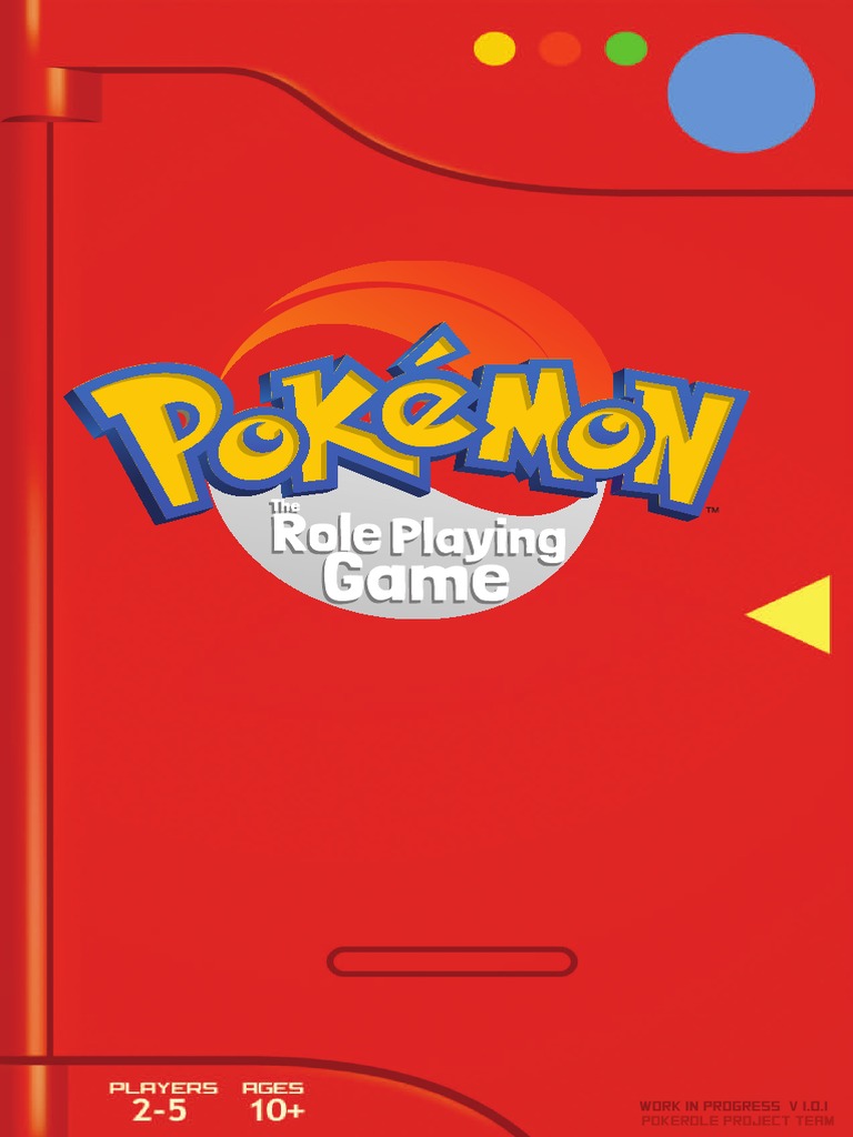 Pokerole Core Book | Pokémon | Nintendo Franchises