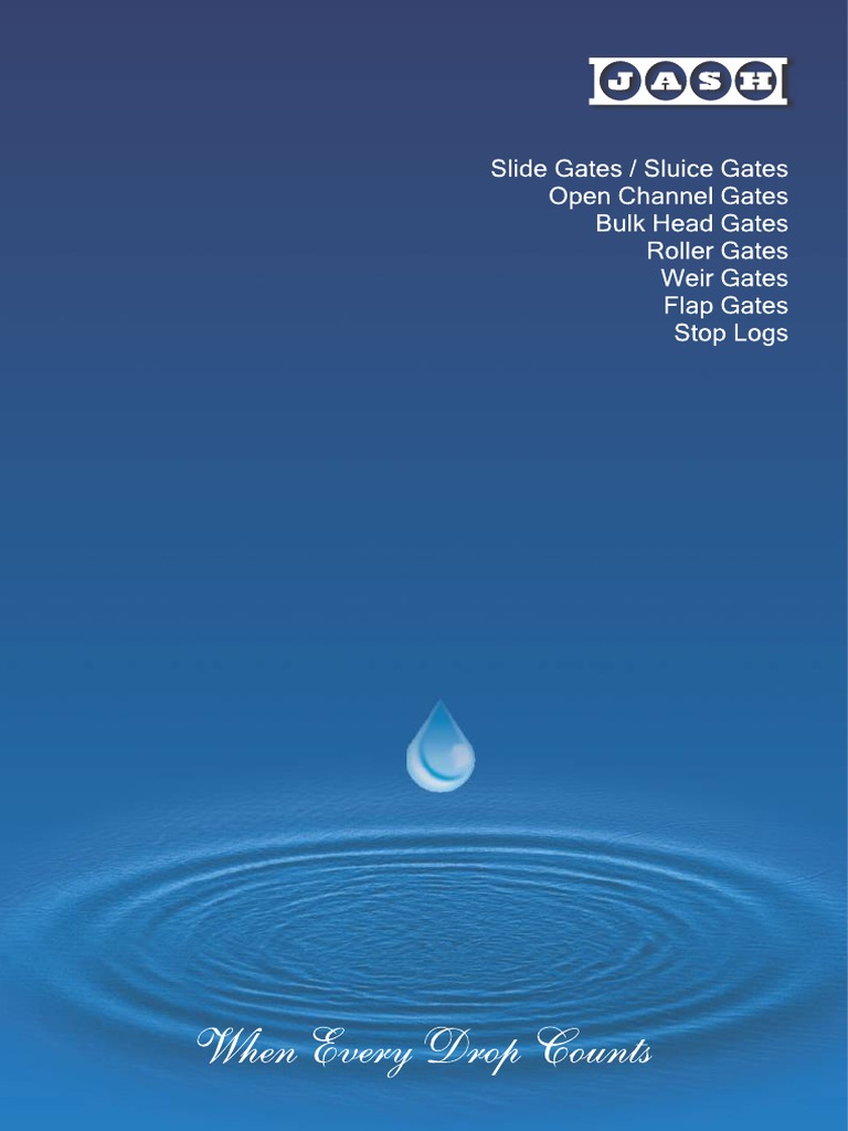 Water Control Gates | PDF