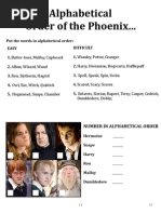 Harry Potter Acceptance Letter | PDF