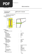 Stiffened Seat Connection | PDF | Beam (Structure) | Materials Science
