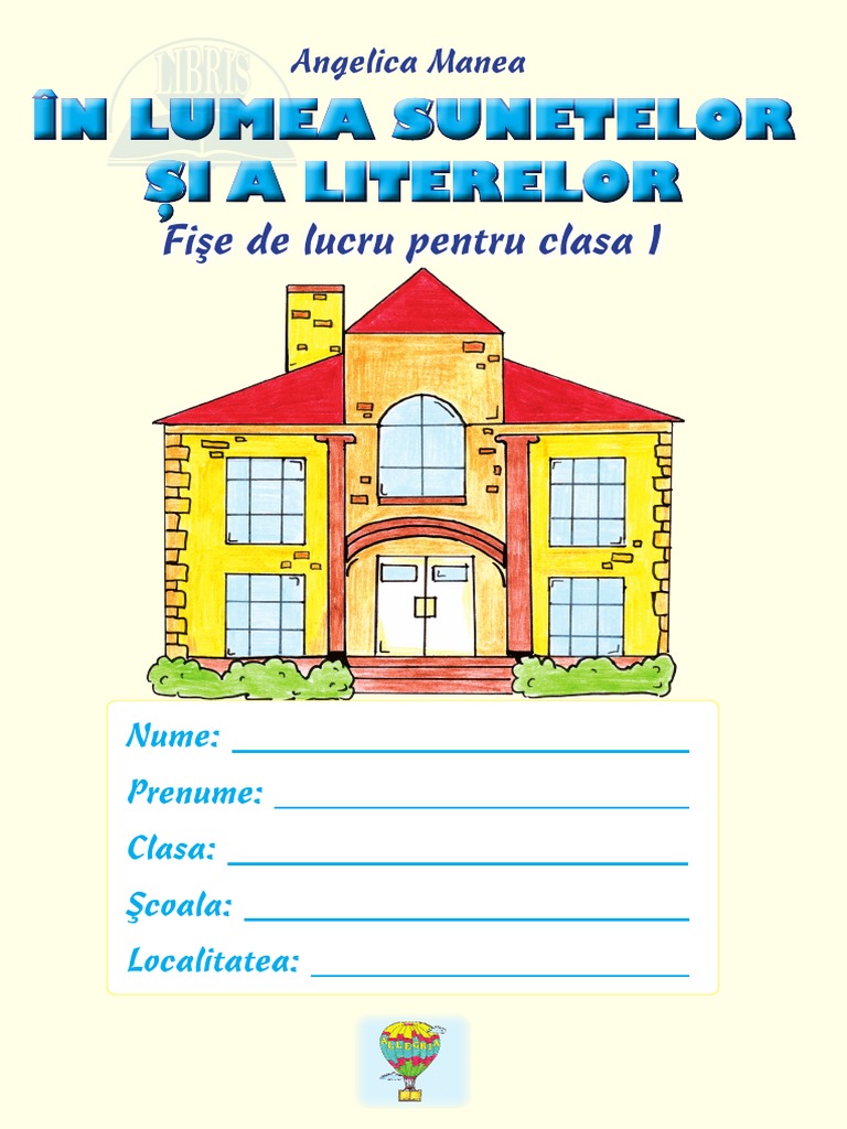 Fise de Lucru Sunete Si Litere - Clasa 1 PDF | PDF