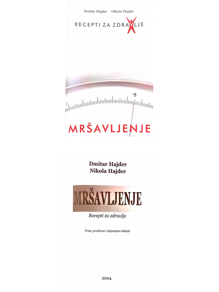 MRŠAVLJENJE - Dmitar Hajder I Nikola Hajder | PDF