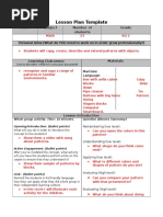 Lesson Plan Booklet For Grade 1 Complete | PDF | Lesson Plan | Literacy