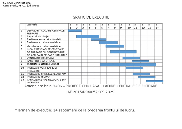 Model Grafic de Executie | PDF