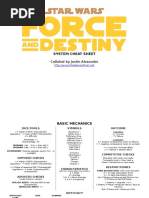 Star Wars FFG Interactive Character Sheet | PDF | Leisure | Sports