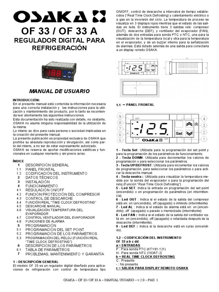 Controlador Osaka | PDF | Transformador | Relé