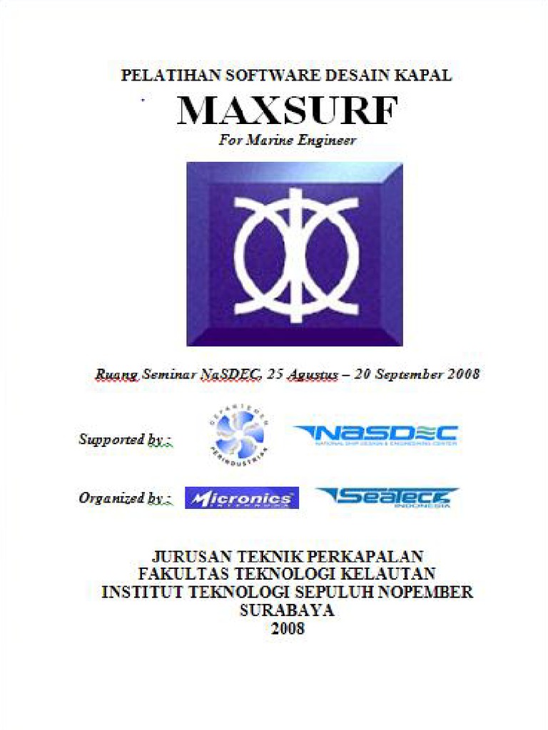 Modul Pelatihan Maxsurf | PDF