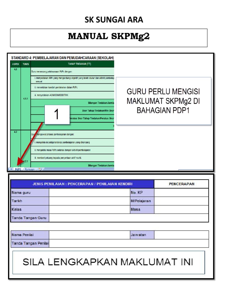 Manual SKPMg2 SK Sungai Ara | PDF