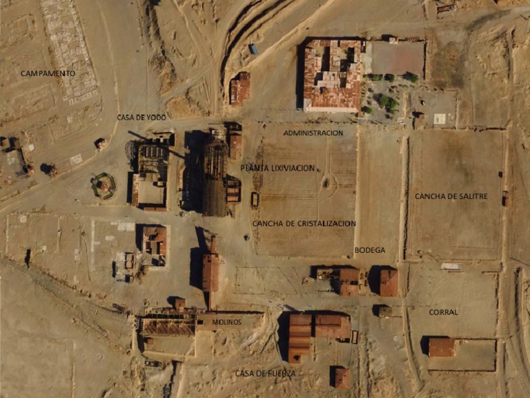 Mapa Salitrera Santa Laura | PDF