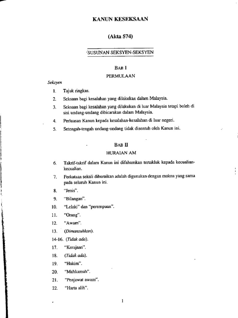 Kanun Keseksaan PDF | PDF