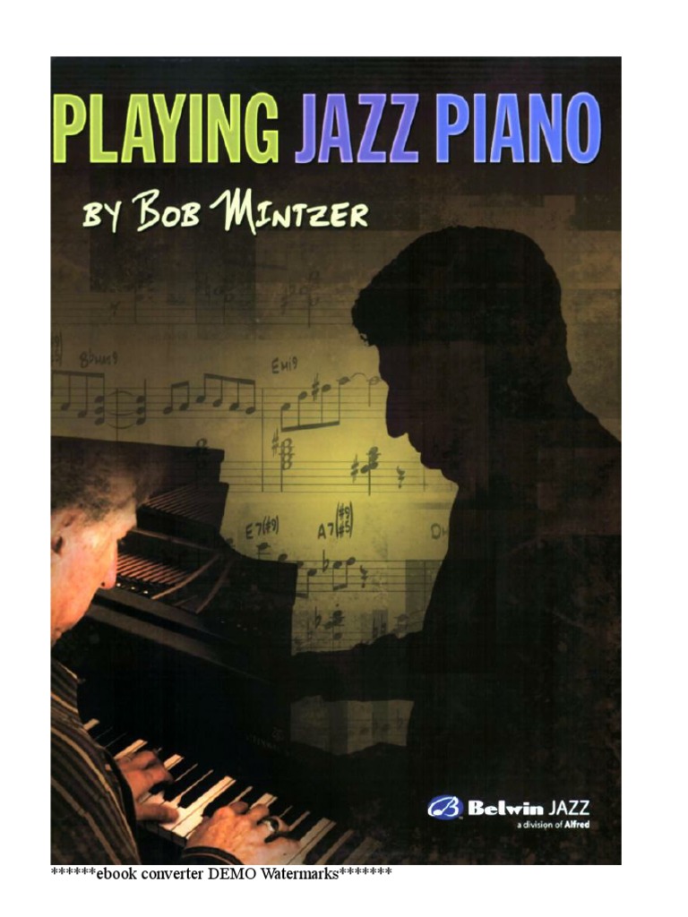 Bob Mintzer Playing Jazz Piano | PDF | Chord (Music) | Harmony