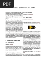 Maritime Ranks and Ship Hierarchy | PDF | Sea Captain | Water Transport