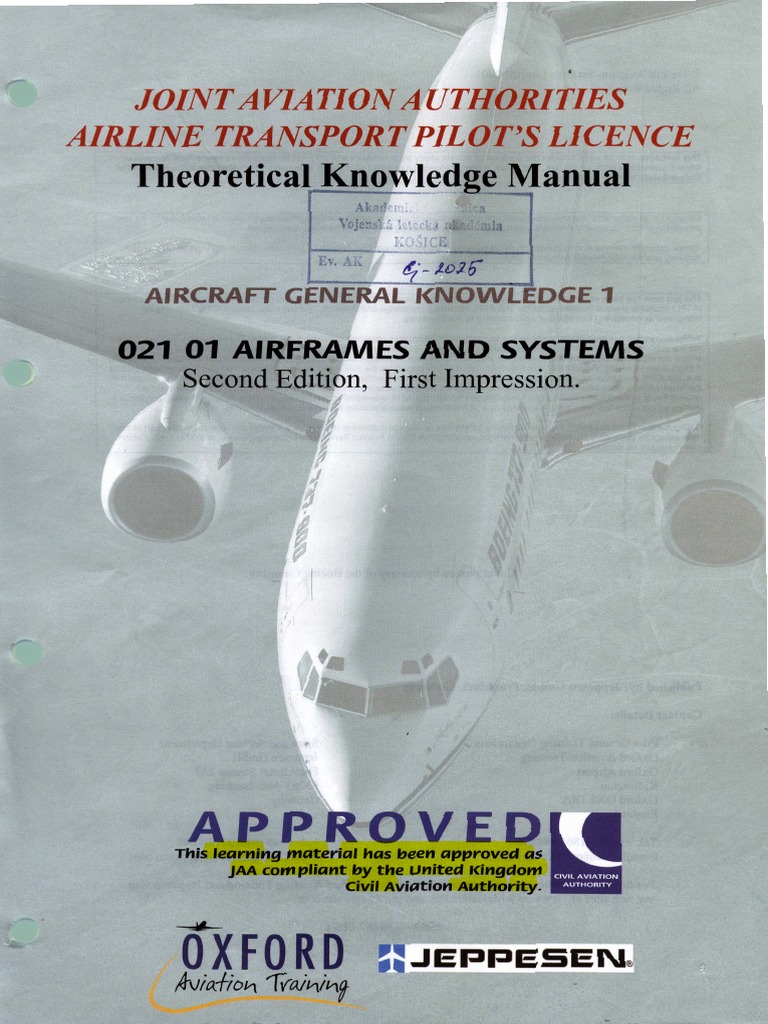 JAA ATPL BOOK 02 - Oxford Aviation - Jeppesen - Airframes and Systems | PDF | Spar (Aeronautics ...