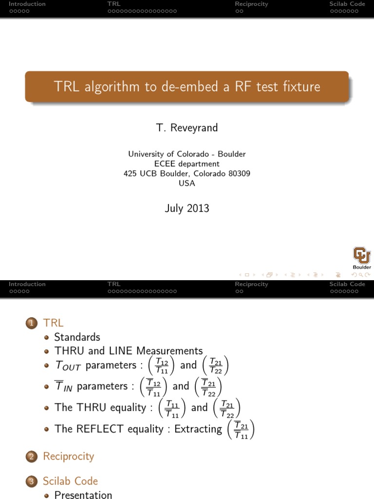 CU Boulder | PDF | Mathematical Concepts | Applied Mathematics