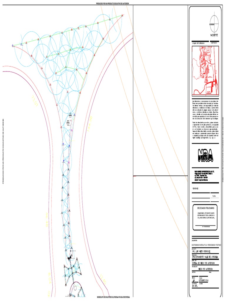 Riego As-Built Valle 1-m1 | PDF
