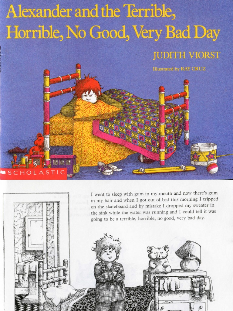 Alexander and The Terrible, Horrible, No Good, Very Bad Day | PDF