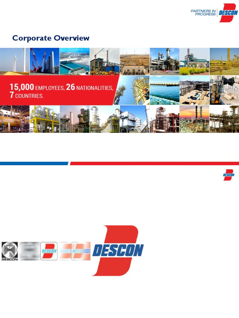 Descon Corporate Presentation2 | PDF | United Arab Emirates | Corporate ...