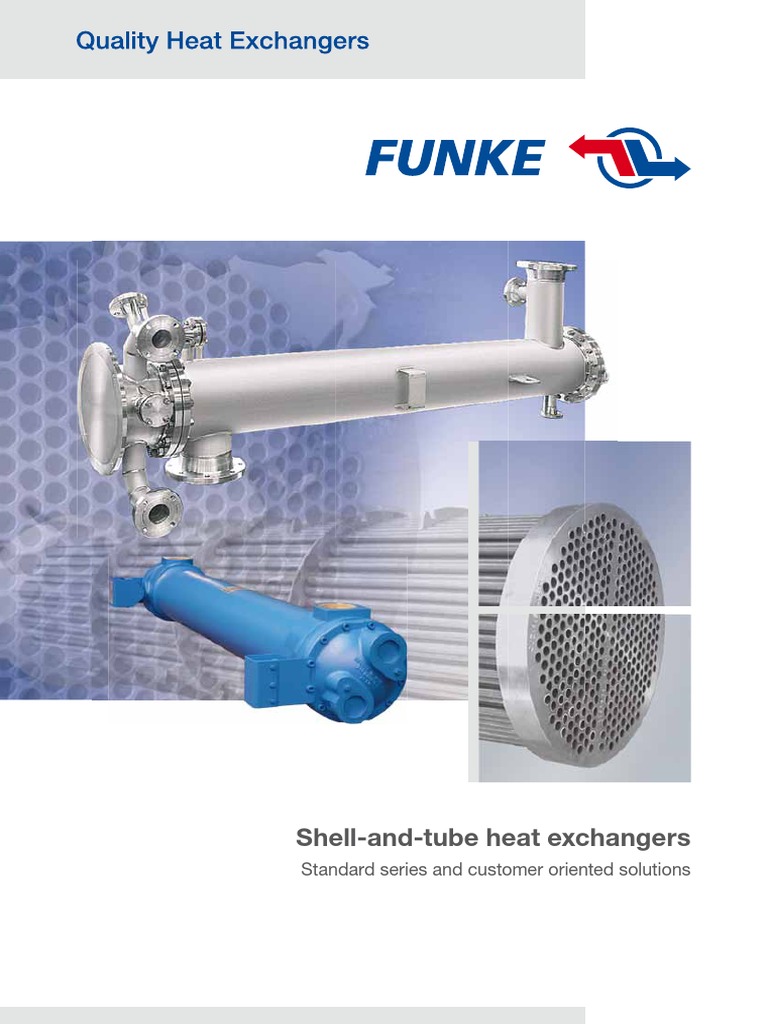 Funke Shell Tube He e | PDF | Heat Exchanger | Vacuum Tube