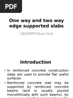 Design of 2 Way Slabs | PDF | Beam (Structure) | Prestressed Concrete